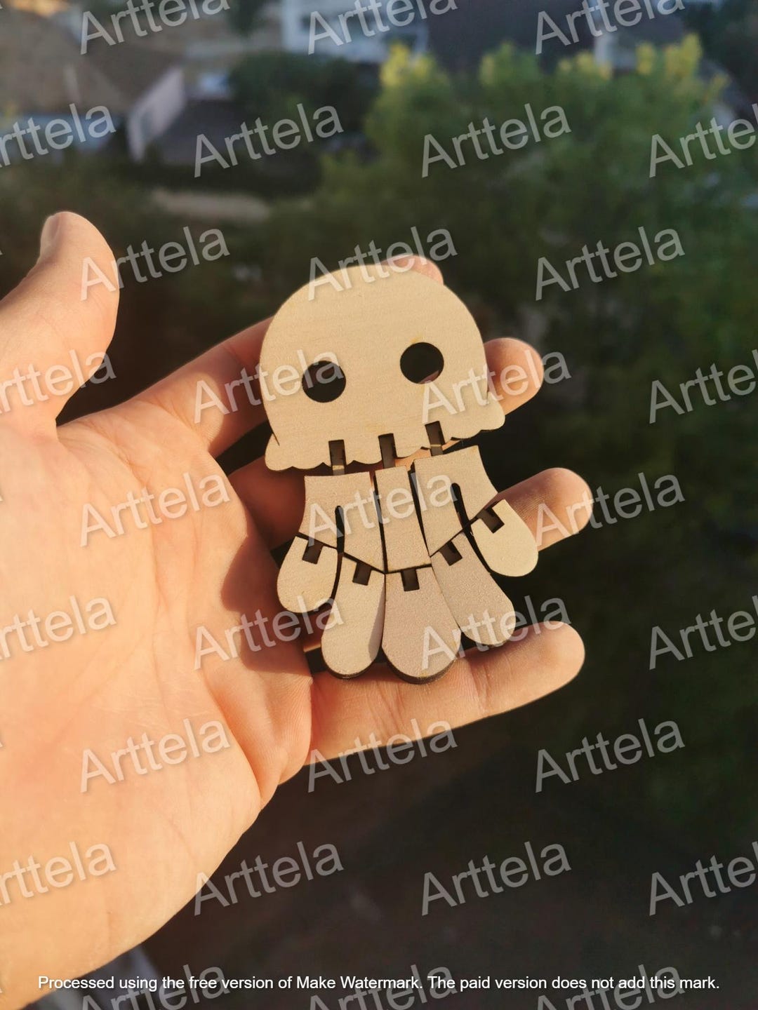 Bendy Jellyfish 3mm Plywood - Etsy