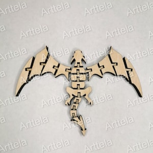 Bendy Dragon One 3mm Plywood - Etsy