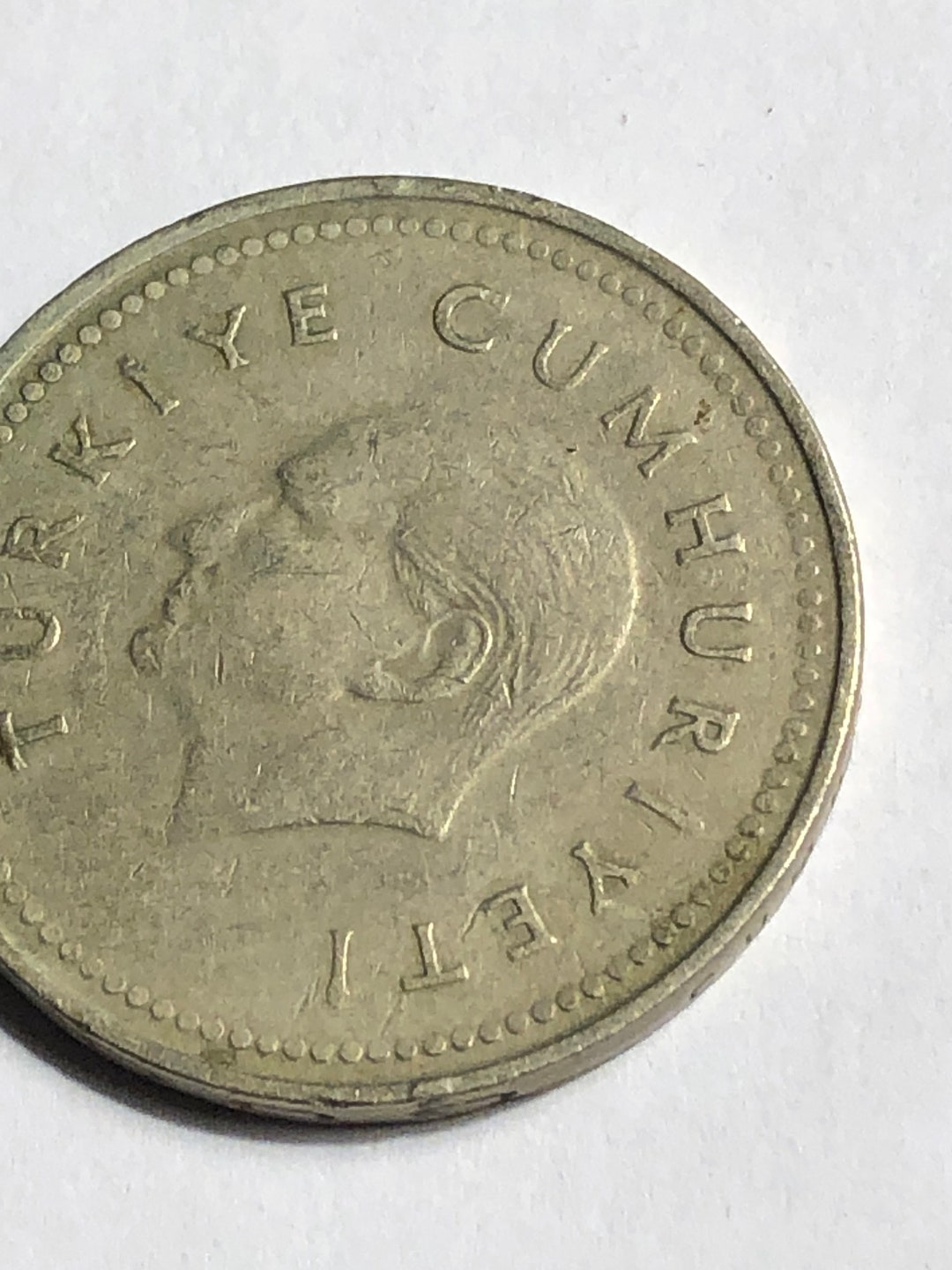 1994 Turkish Coin Turkey 5000 Lira - Etsy