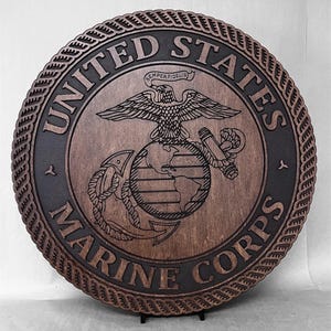 Wood Marine Corps Unit/squadron Patches. Cnc Cut and Hand Painted. 10 ...