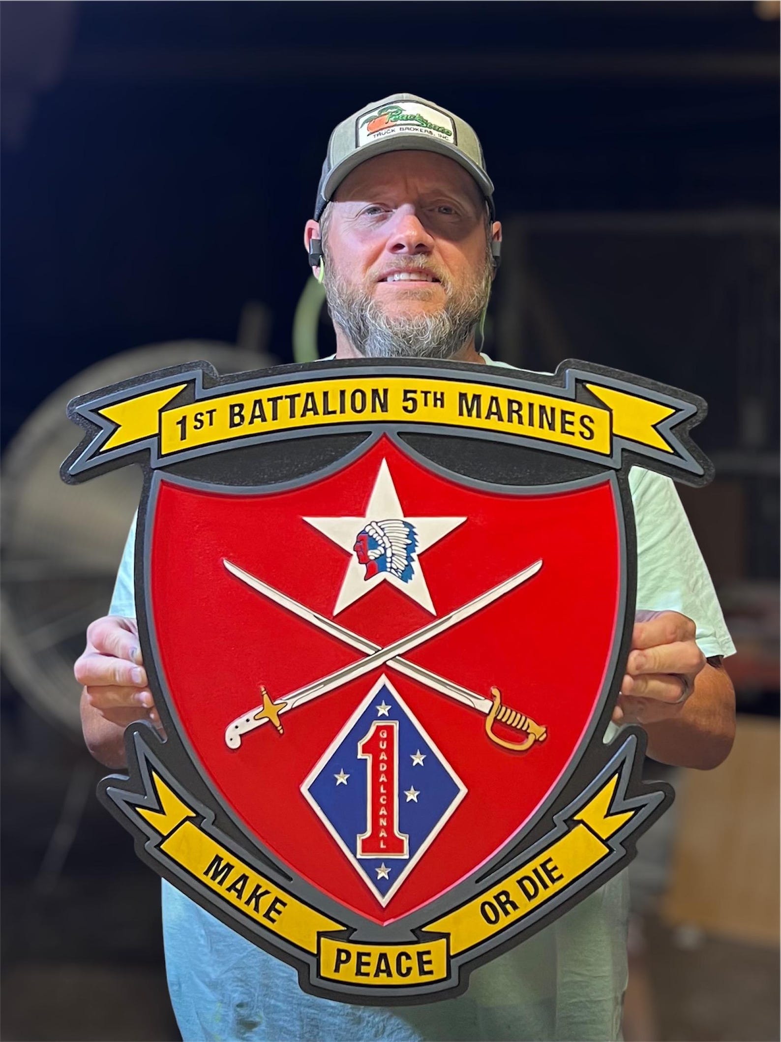 Wood Marine Corps Unit/squadron Patches. Cnc Cut and Hand Painted. 10 ...