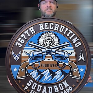 Wood Marine Corps Unit/squadron Patches. Cnc Cut and Hand Painted. 10 ...