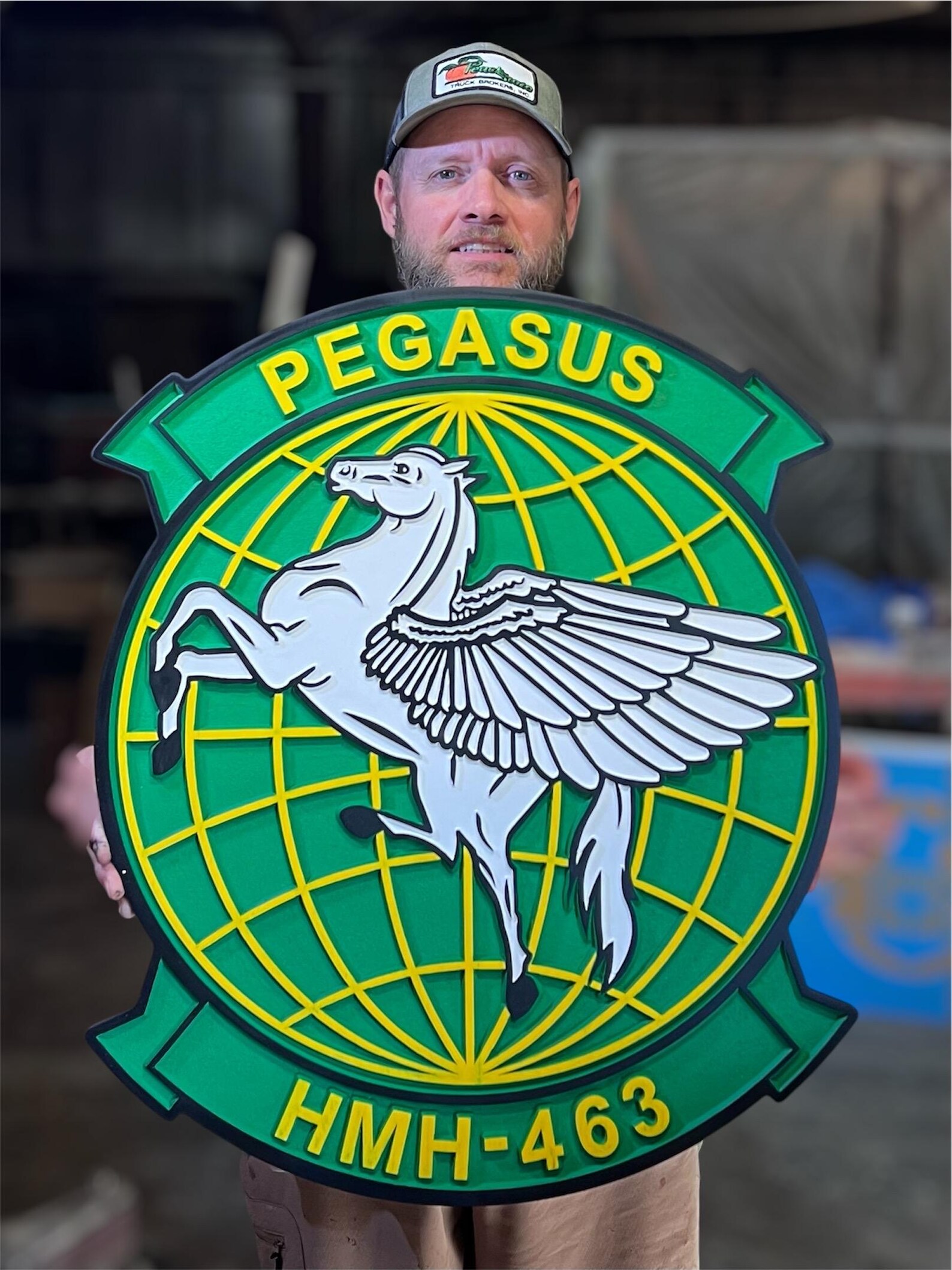 Wood Marine Corps Unit/squadron Patches. Cnc Cut and Hand Painted. 10 ...