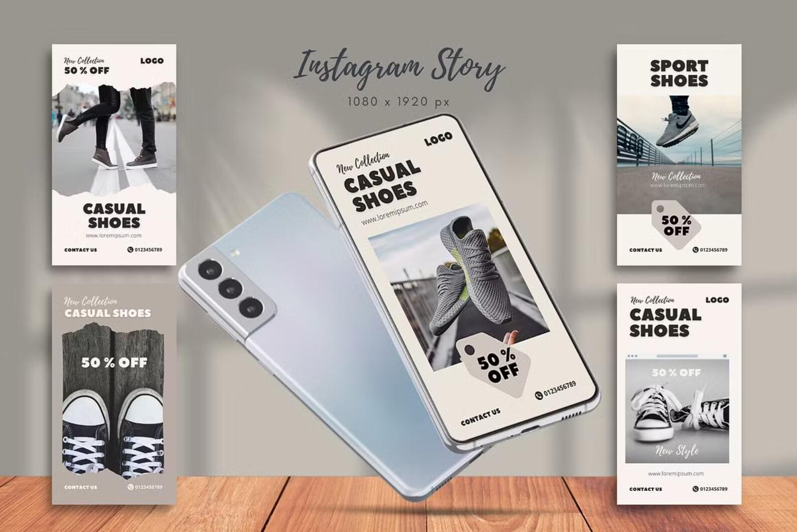80 Shoe Canva Templates, Shoes Social Media Templates, Canva Templates ...