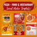 Pizza Template, Pizza Flyer Template, Editable Template, Ig Post ...