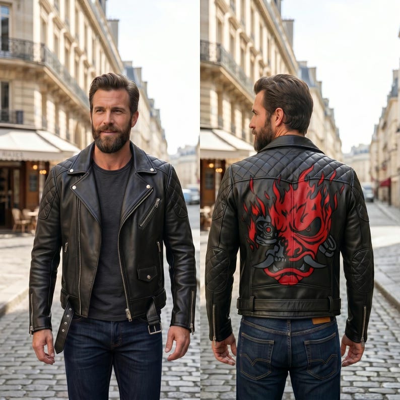 Customized Leather Jacket for Men and Women , Multiple Leather Options ...
