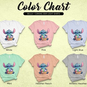 Lilo and Stitch Easter SVG Set | Stitch Easter Bundle | Stitch Family ...