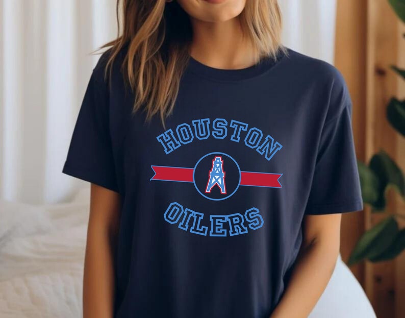 Retro Houston Oilers Logo, Vintage Houston Oilers Logo Shirt, Houston ...