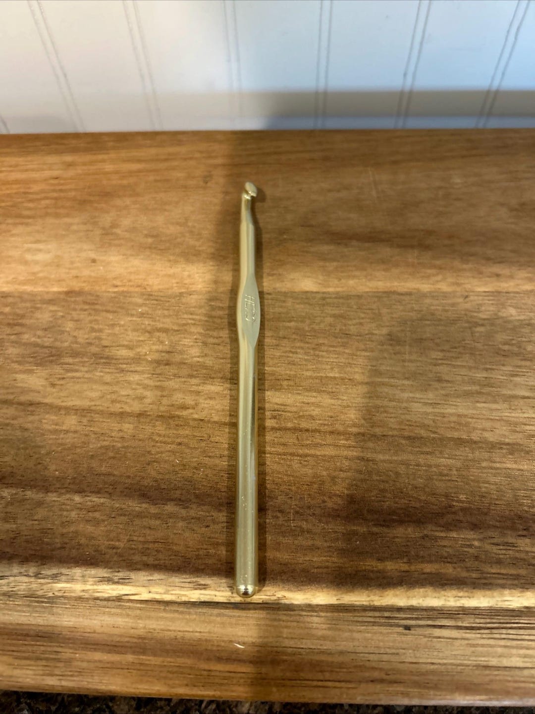 Vintage Hero Crochet Hook Made in Germany Size K Metal Gold - Etsy