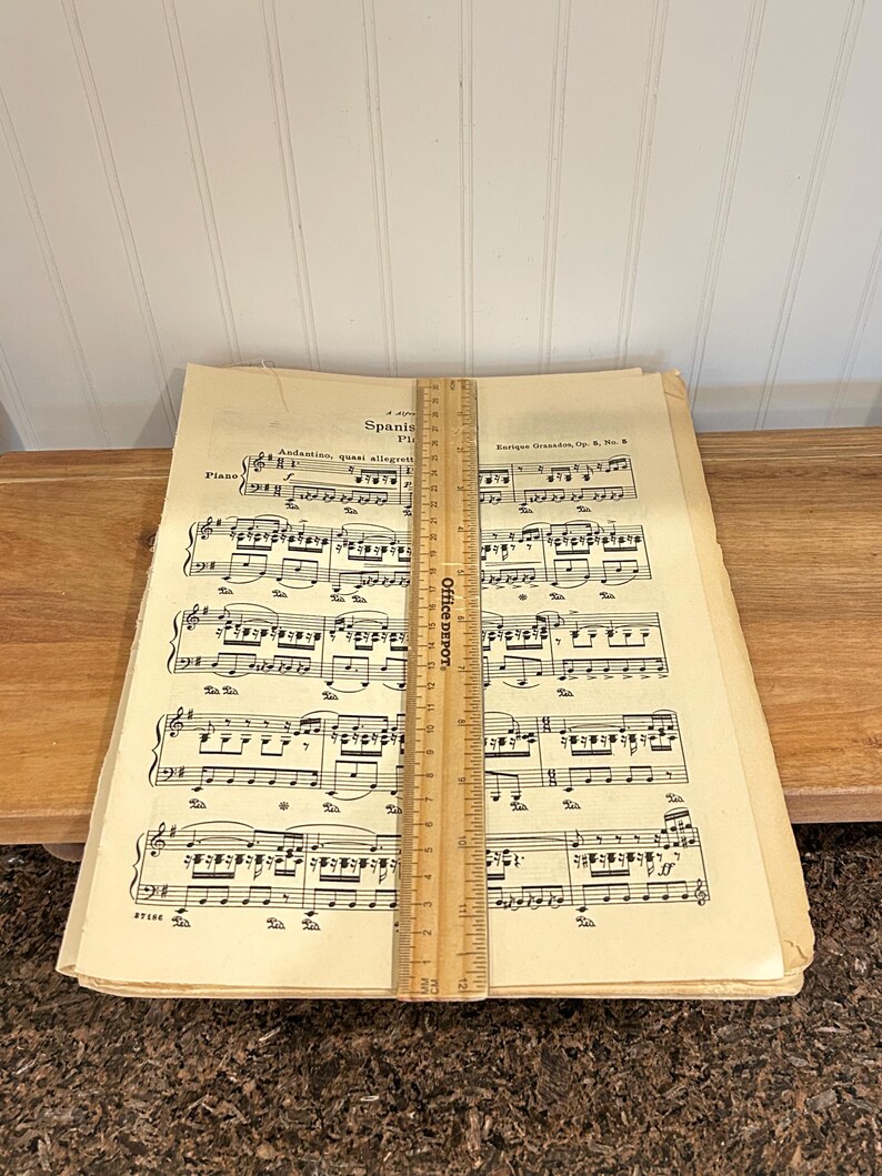 Vintage Piano Sheet Music – 1936 Classical Solos - Etsy