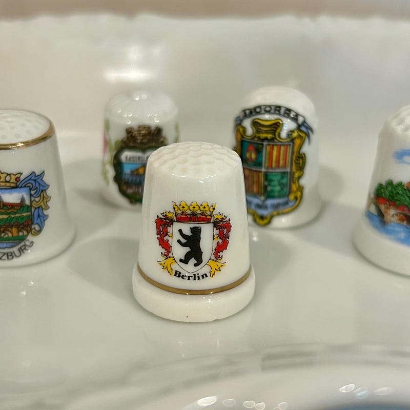 Collectible Thimbles - Etsy