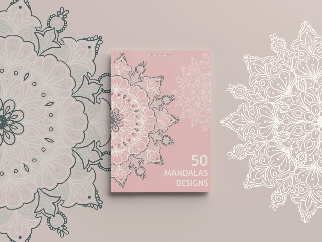 50 Mandalas: A Tranquil Coloring Journey | Colouring Book for Adults ...
