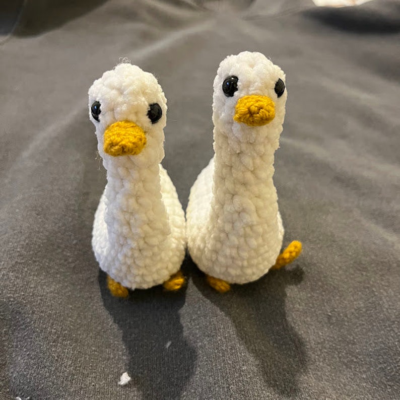 Goose Crochet Pattern Amigurumi Crochet Goose Handmade Instructions ...