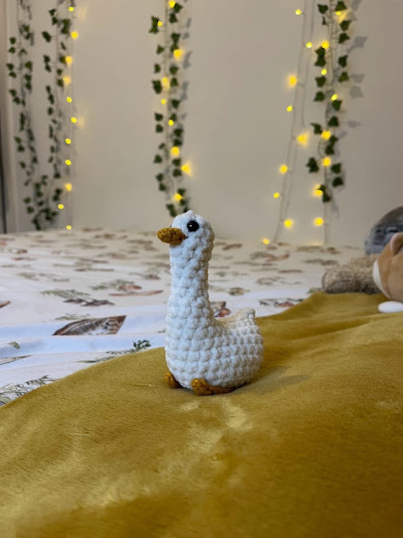 Goose Crochet Pattern Amigurumi Crochet Goose Handmade Instructions ...
