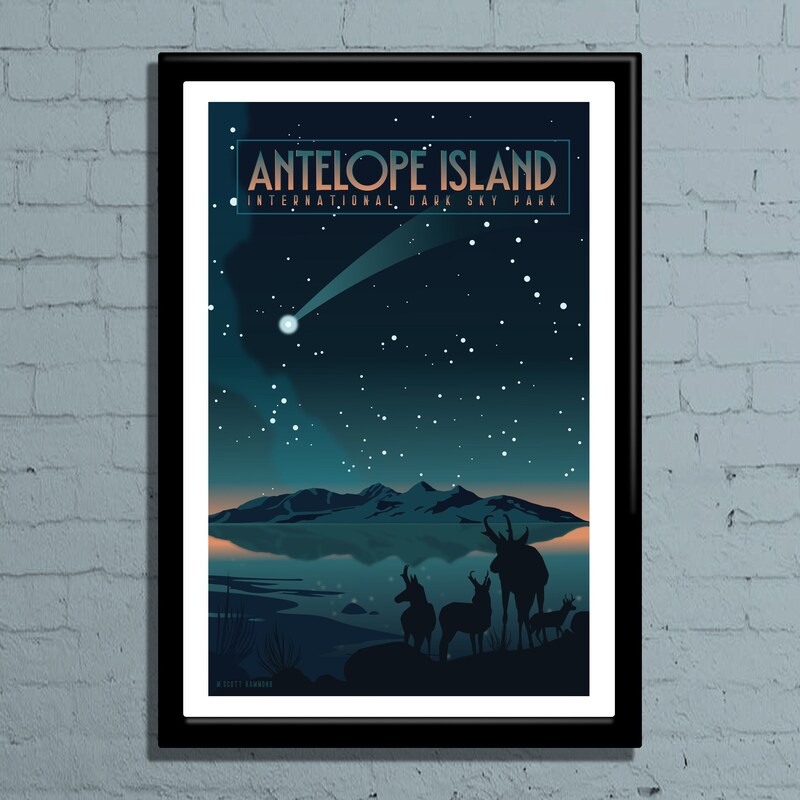 Antelope Poster - Etsy