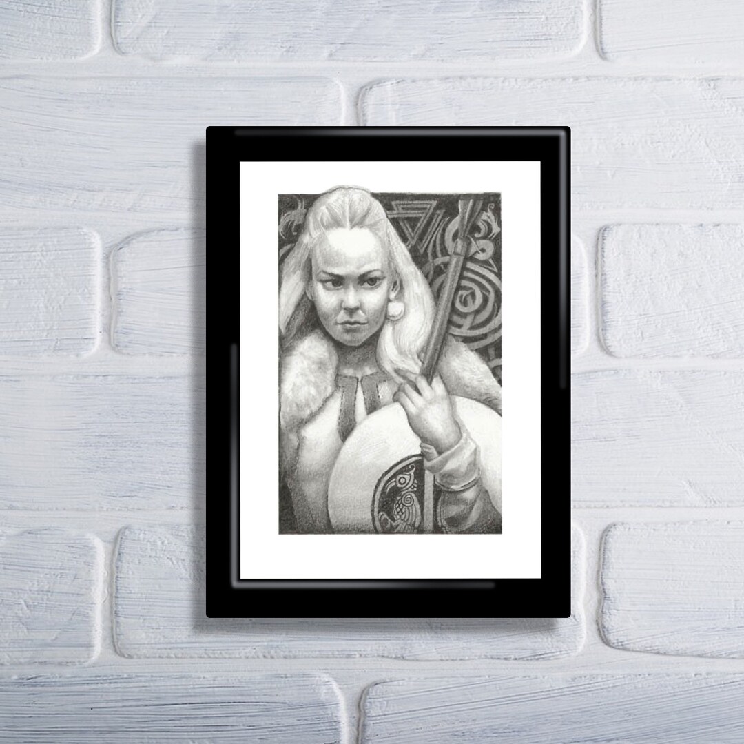 Valkyrie at Valhalla Art, Valkyrie Art, Valkyrie Drawing , Norse ...