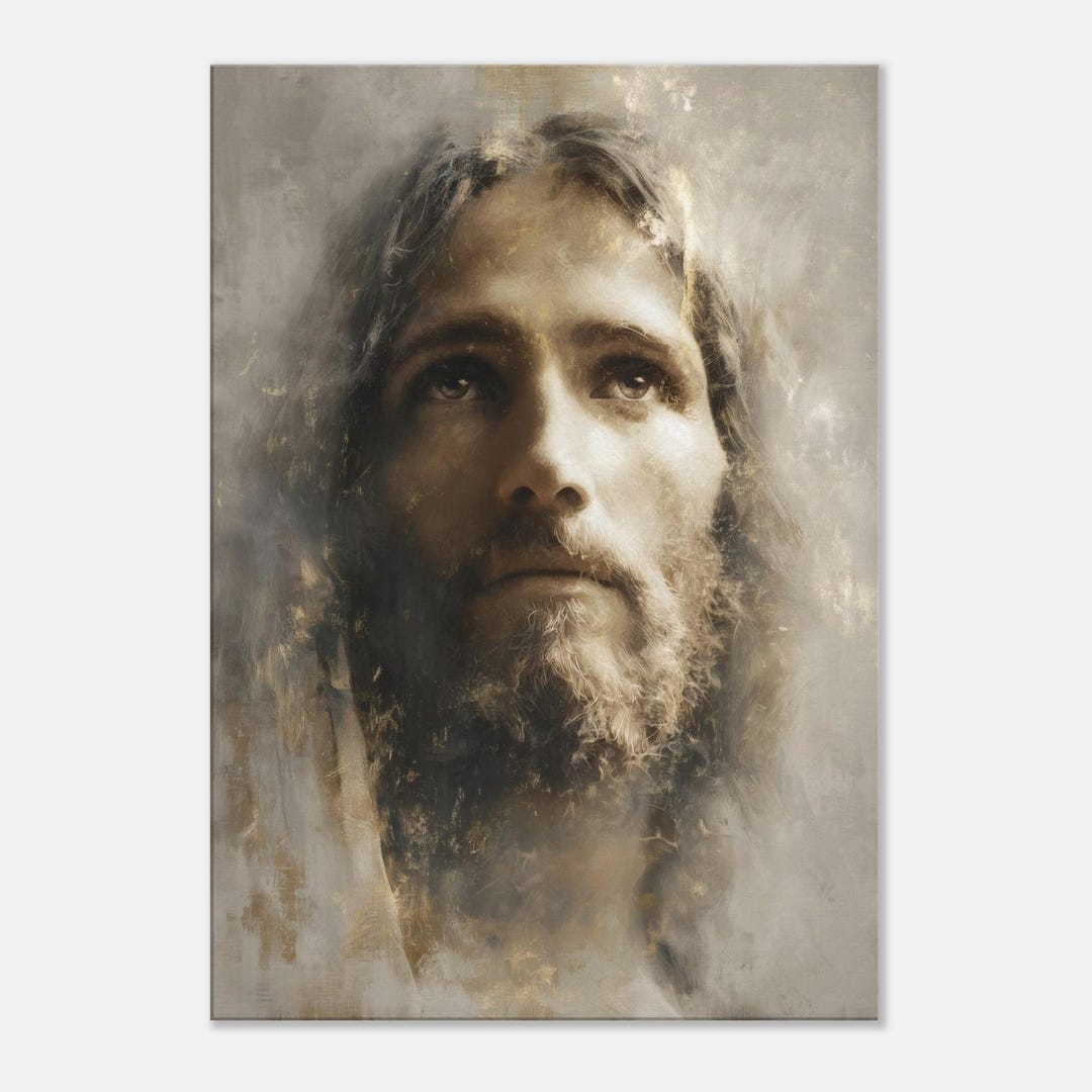 Portrait of Jesus Christ, Jesus Canvas Print, Religious Wall Art ...