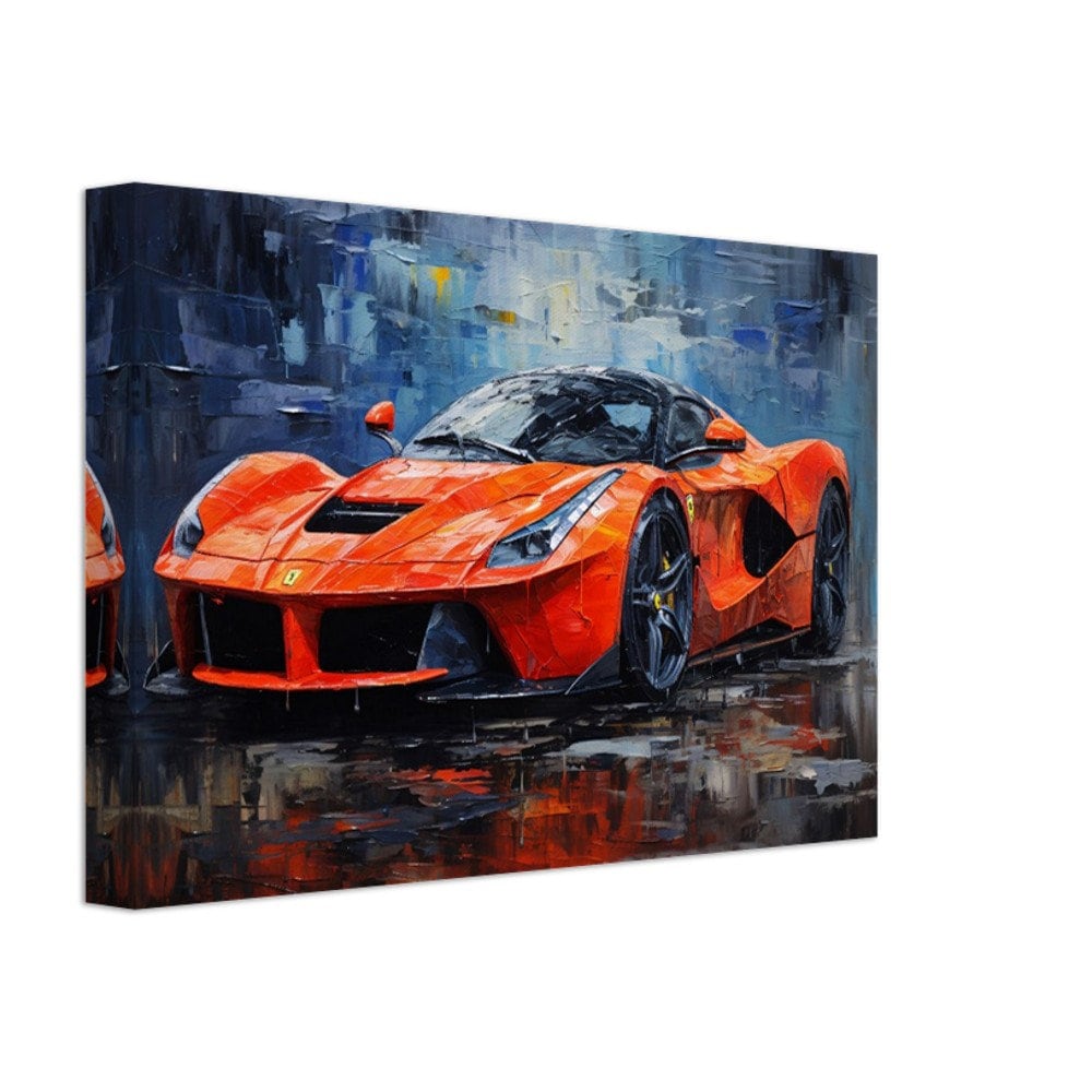 Ferrari Laferrari Canvas Print, Car, Sports Car, Luxury Car, Canvas ...