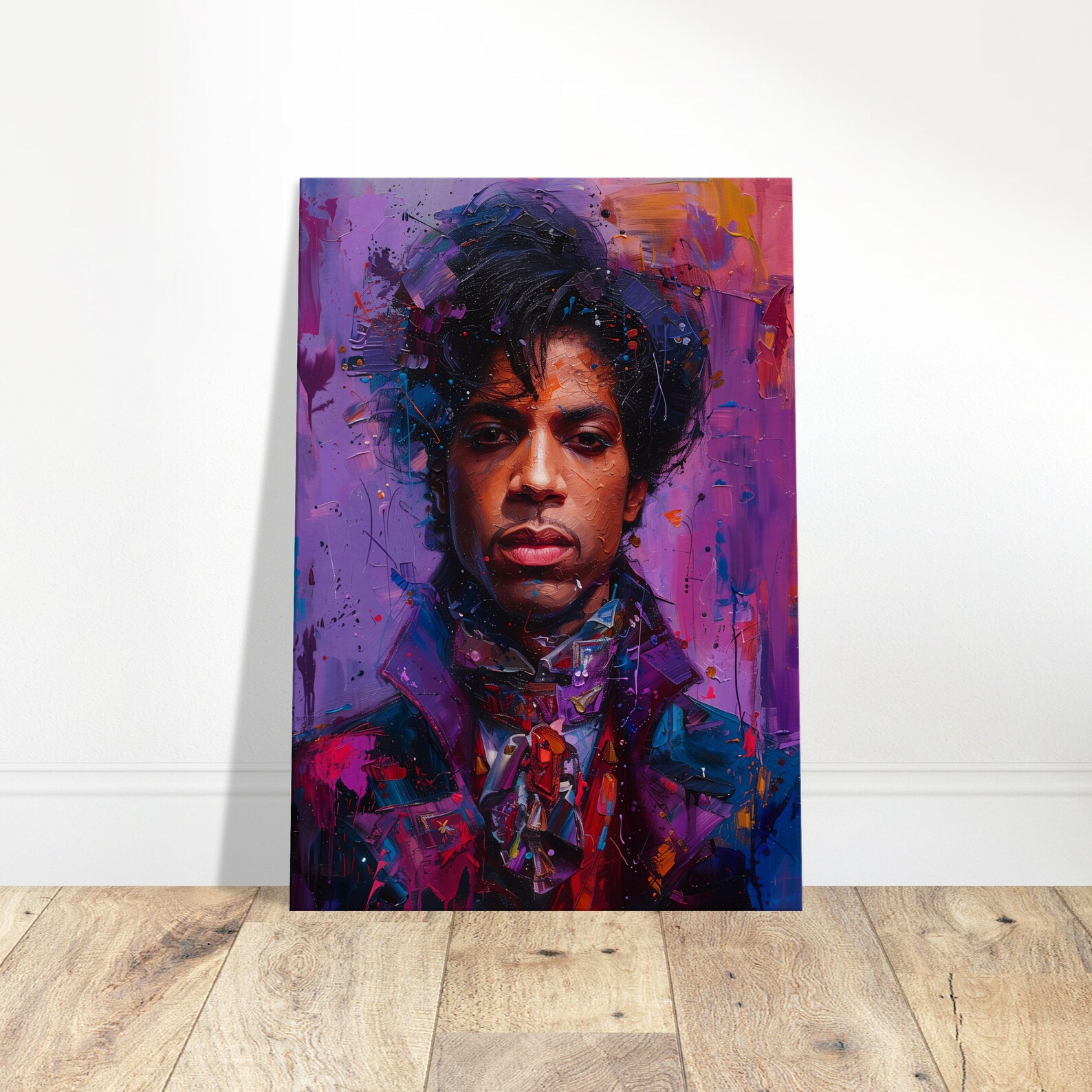 Famous Singer Printed on Canvas, Prince Wall Art, Pop Art Wall ...