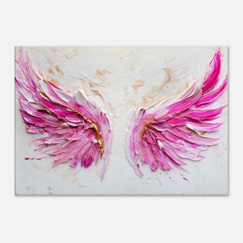 Pink Angel Wings - Etsy