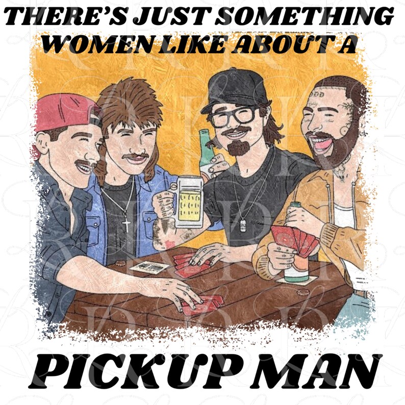 Pickup Man Png - Etsy