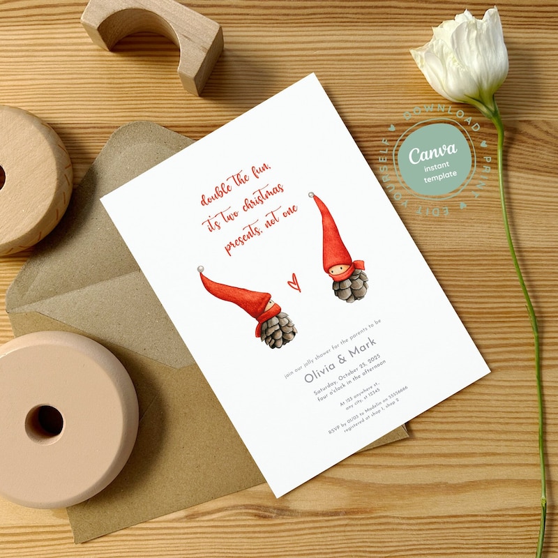 Baby Shower Gnome - Etsy