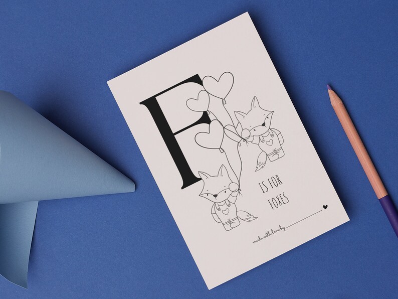 Twin Baby Shower ABC Book, Fun Twin Baby Shower Game, Animal Alphabet ...