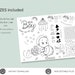 Baby Shower Activity Mat for Kids, Baby Shower Placemat, Downloadable ...