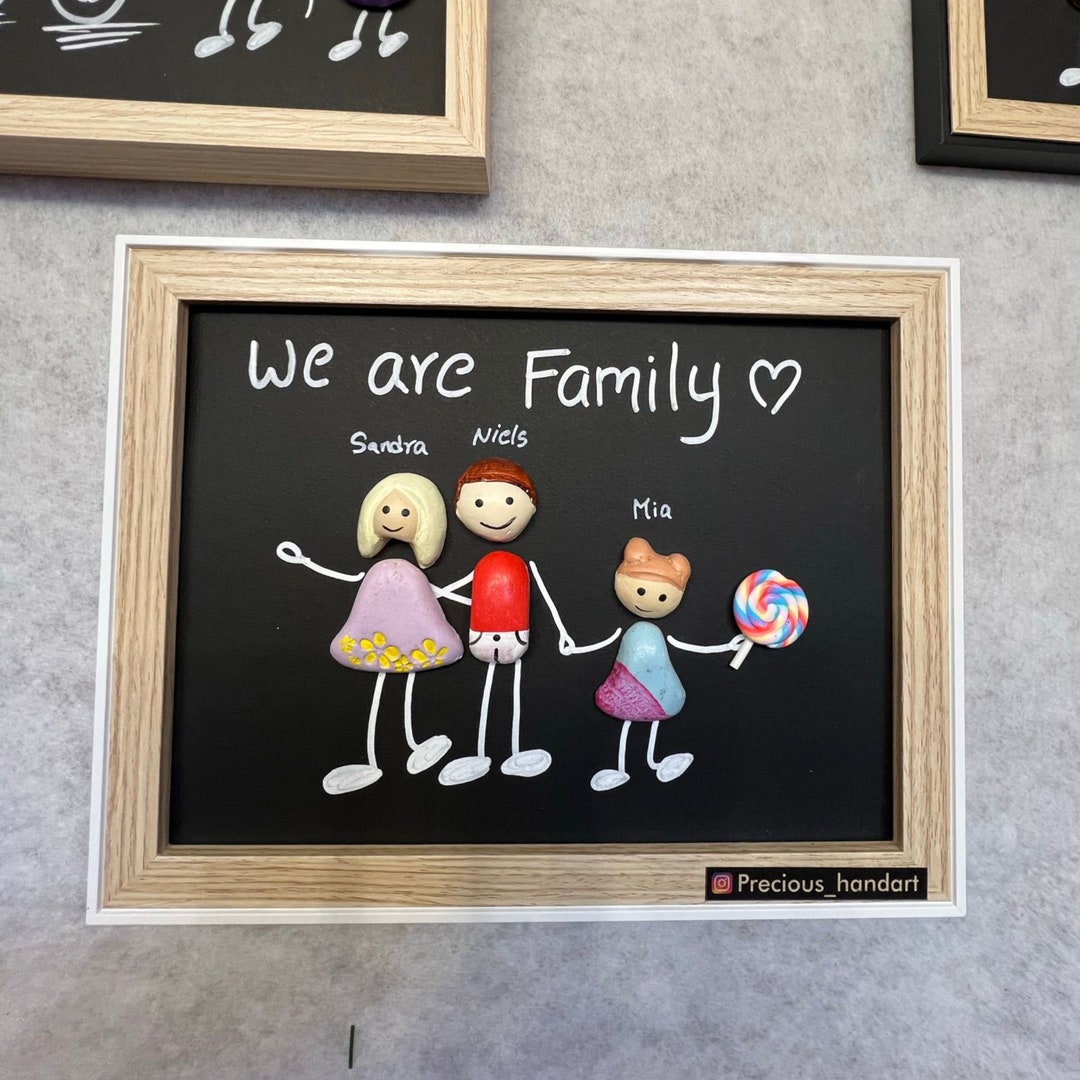FAMILY FRAMES ART - Black and White Frame, Picture Frames, Family ...