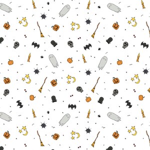 Halloween Bundle in Png, Paper Decorations, Halloween Print Designs ...