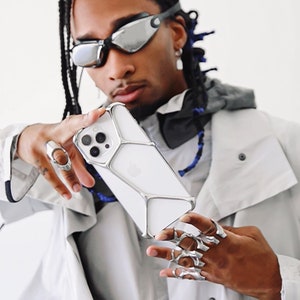 YNOT Shell for iPhone 15, 16, Pro MAX, Fashion Designer Case, Hi-tech ...