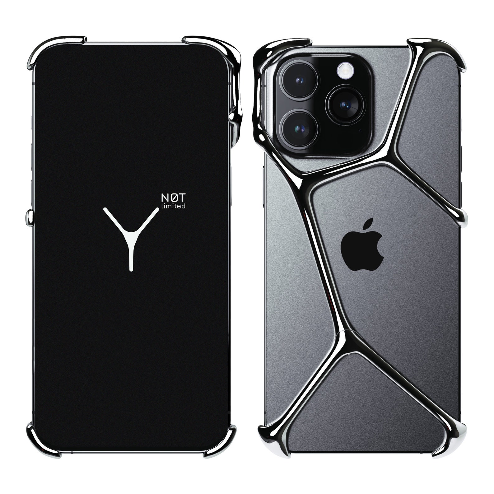 YNOT Aerospace Steel iPhone Bumper – 3D Printed, Hand-polished ...