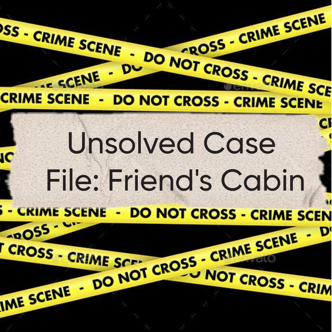 Unsolved Case File: Friend's Cabin - Etsy