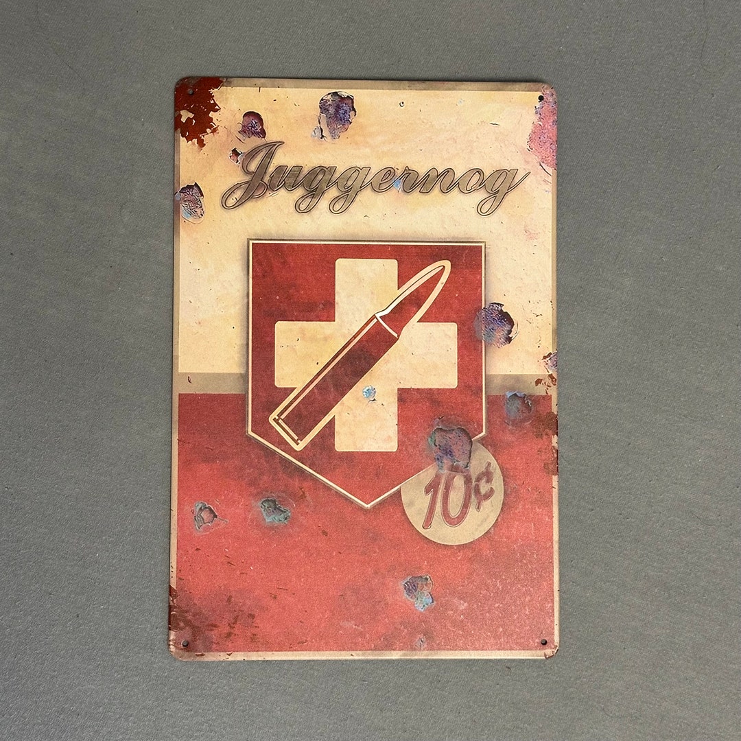 Call of Duty Black Ops Zombies Juggernog Metal Poster - Etsy