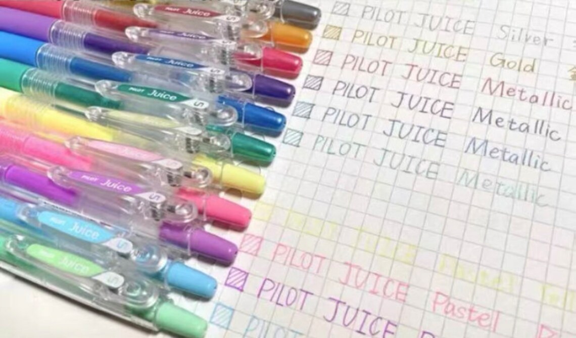Pilot Juice Metallic Gel Pen, Set of 6, Set of 5, 0.5mm - Etsy