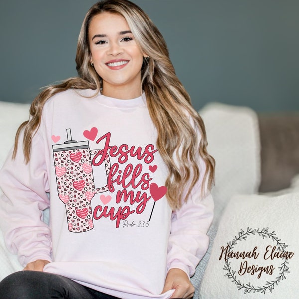 Jesus Fills My Cup Png - Etsy