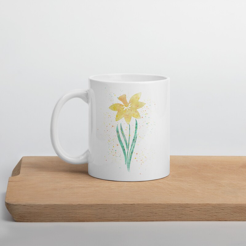 Daffodil Tea Cup - Etsy
