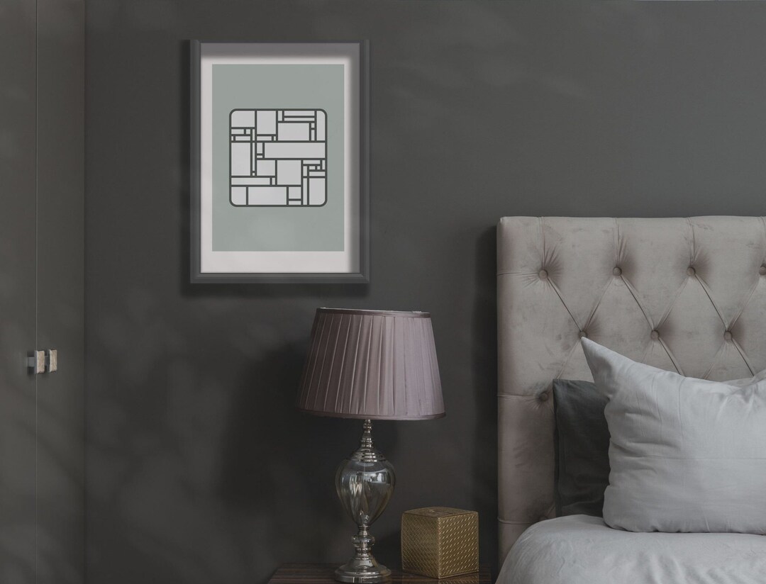 Grey Printable Poster for Aesthetic Room Decor, Digital Download ...