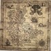 Paper Treasure Map Napkin With Pirate - Etsy