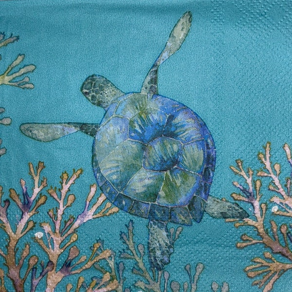 Turtle Napkins - Etsy