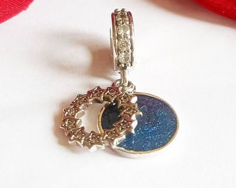 Authentic Pandora DISNEY Mickey Mouse Double Dangle Charm - Etsy