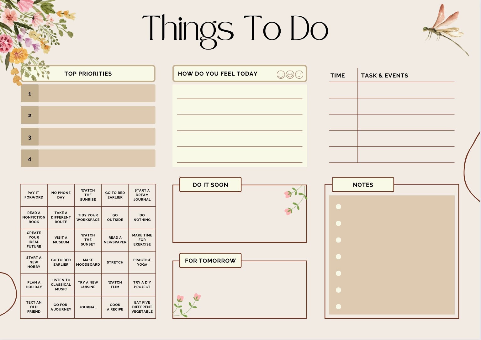 Must Have to Do List - Etsy