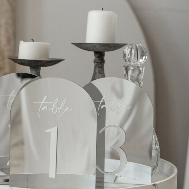 Arch Table Numbers - Etsy