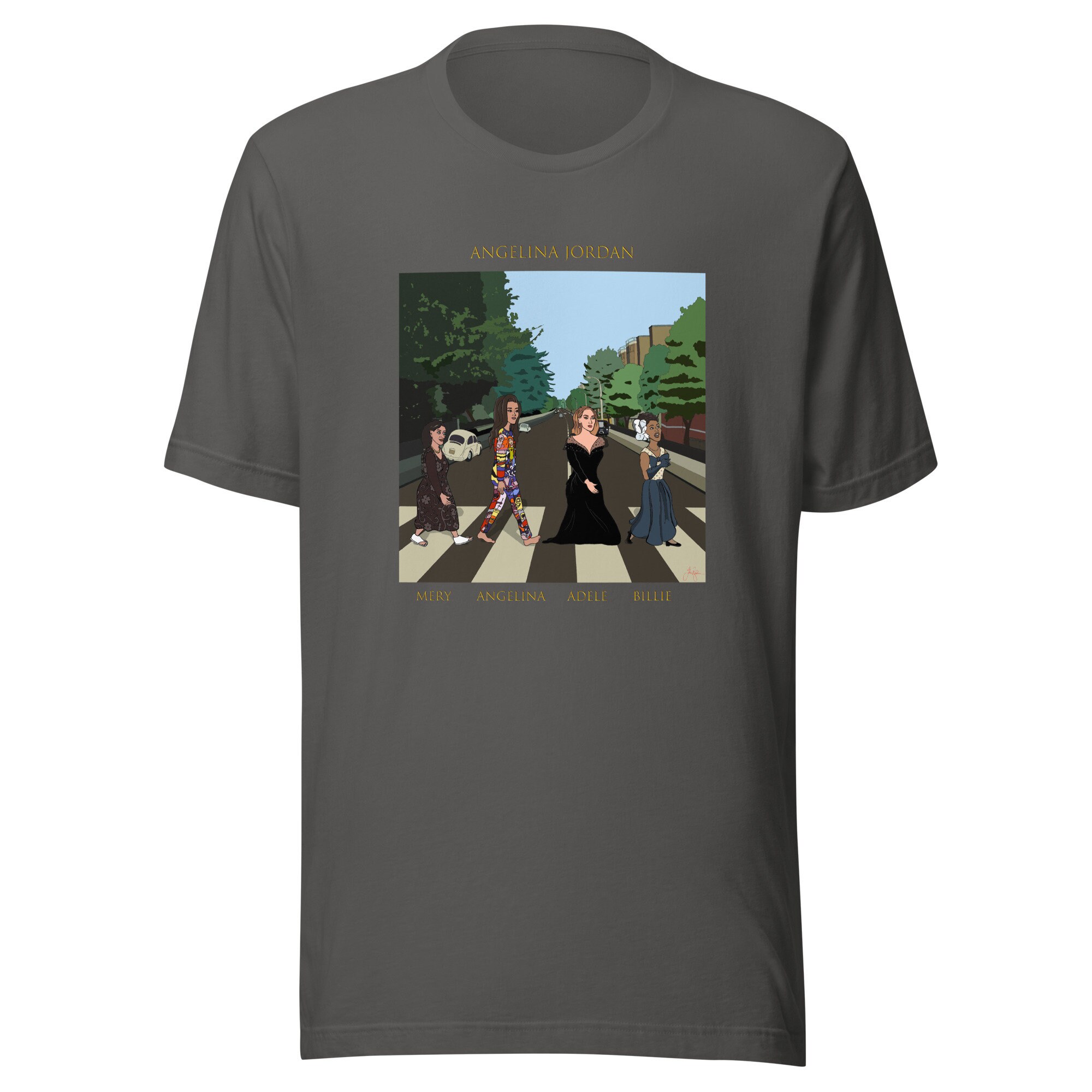 Angelina Jordan T-shirt - Abbey Road Mashup Ft. Adele - Etsy