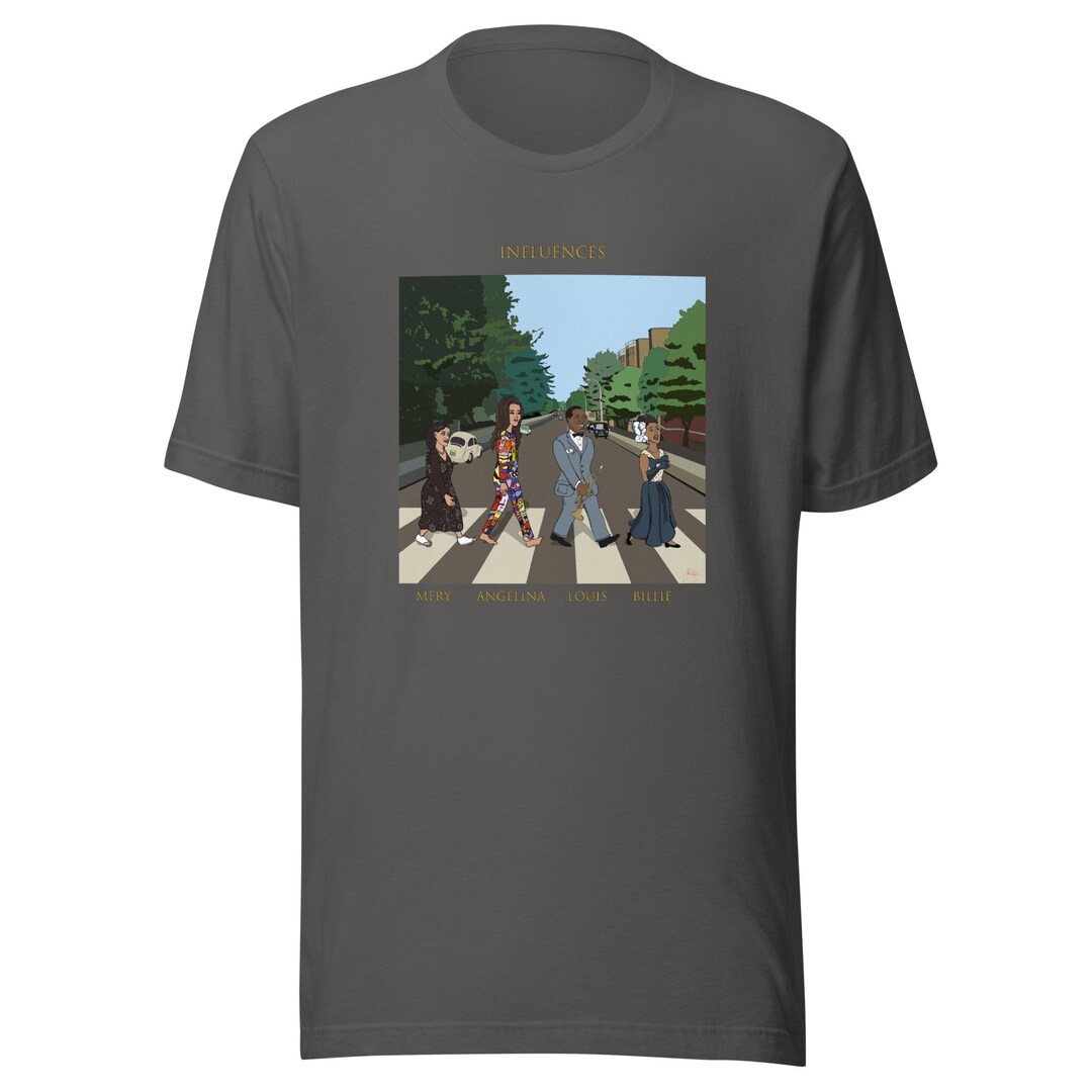 Angelina Jordan T-shirt - Abbey Road Mashup Ft. Louis Armstrong - Etsy