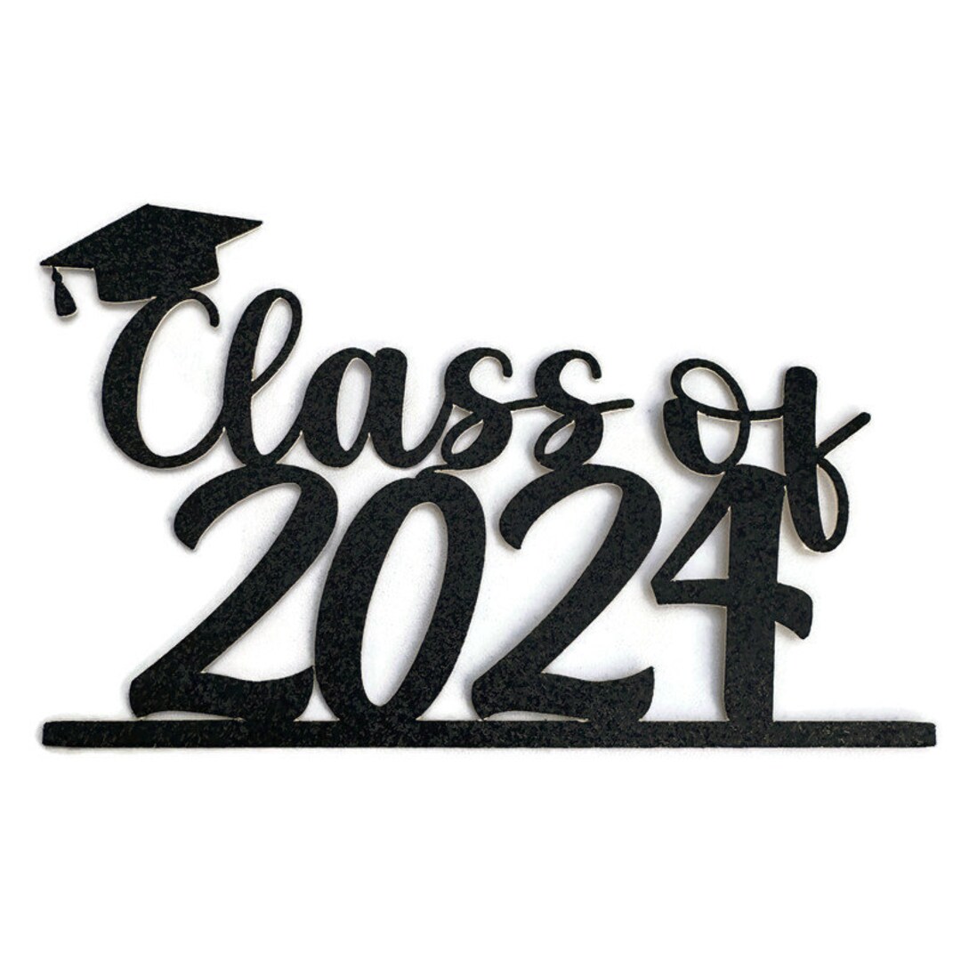Graduation 2024 Cake Topper Graduation Cap Glitter Decoration 2024 Cake ...