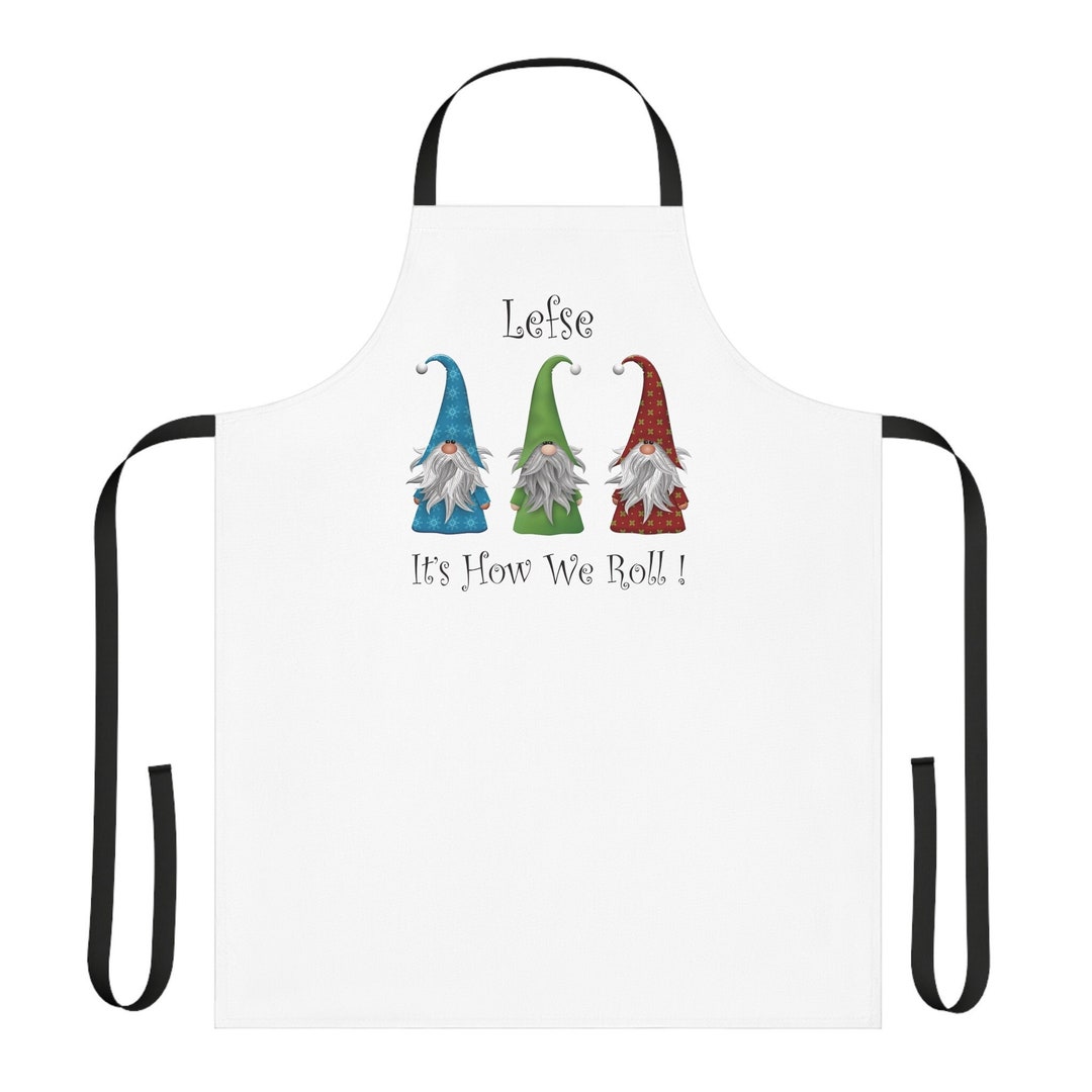 Lefse, It's How We Roll Apron, Lefse Apron, Norwegian Cookware ...