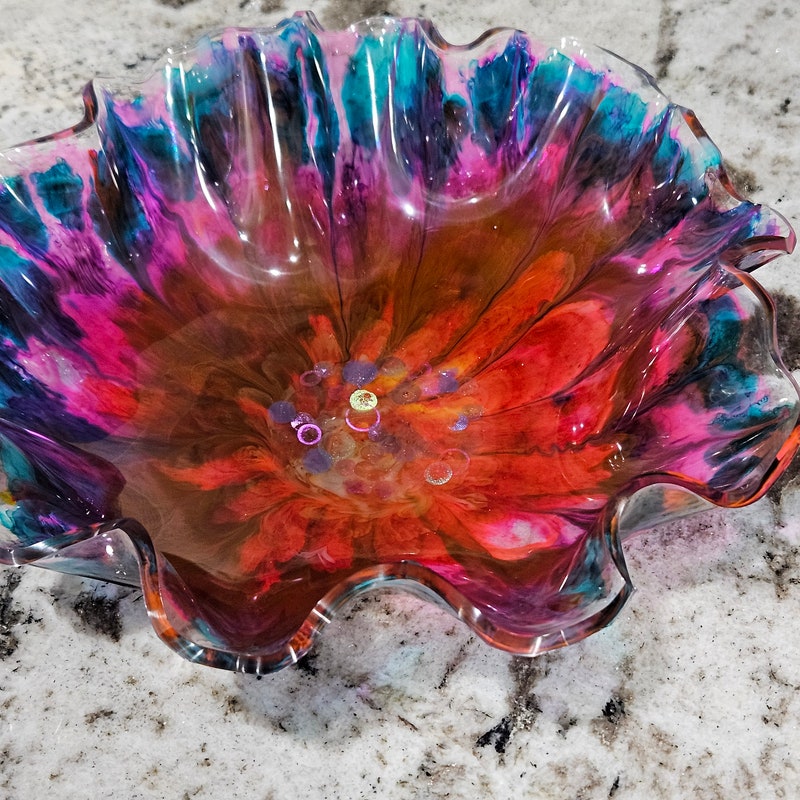 Resin Bowl - Etsy