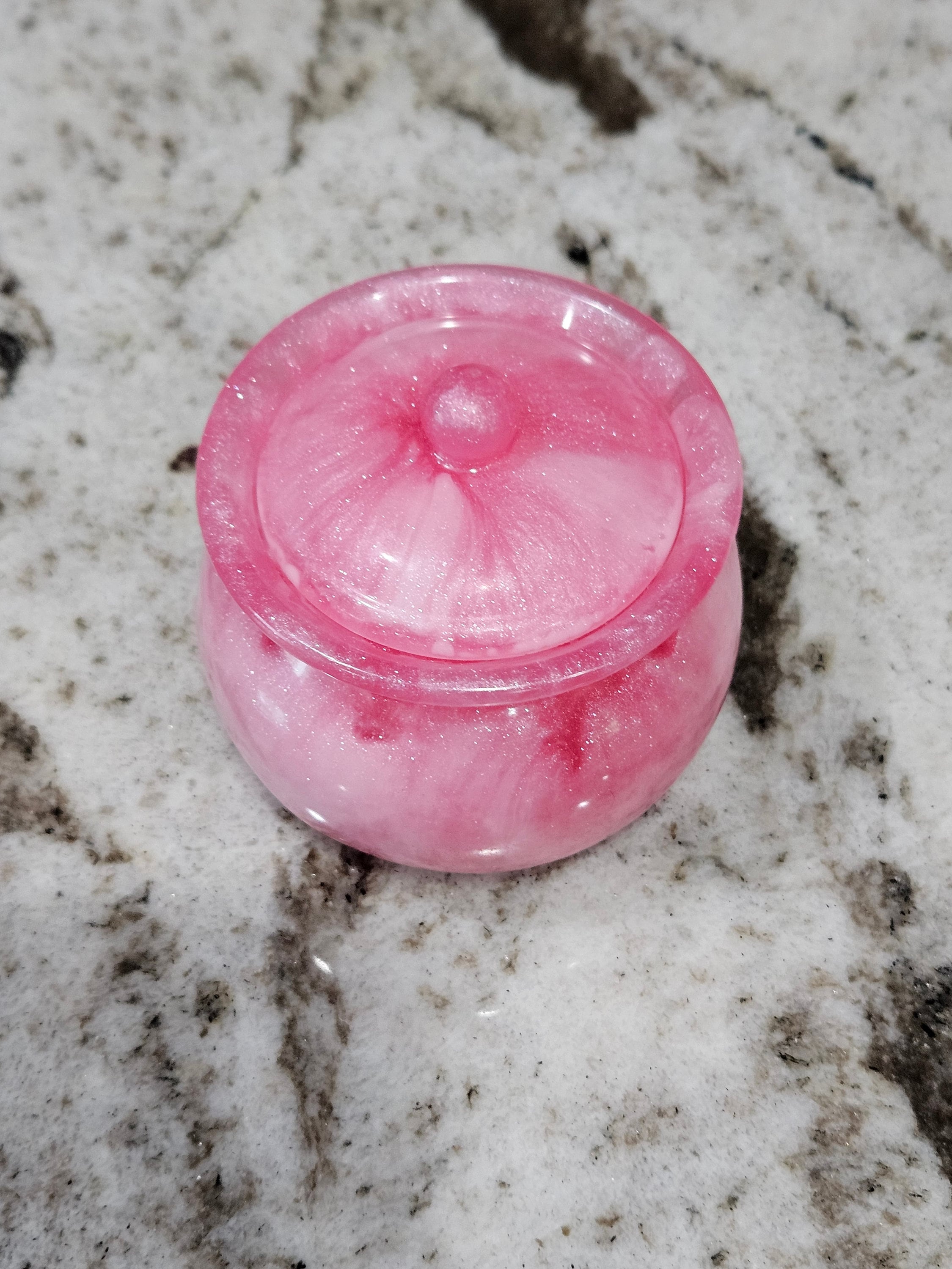 Epoxy Resin Pot With Lid - Etsy