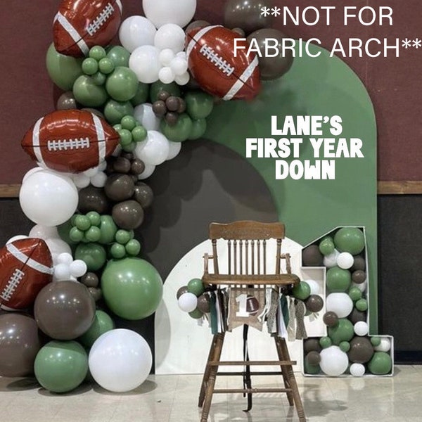 Babys First Down Sign - Etsy